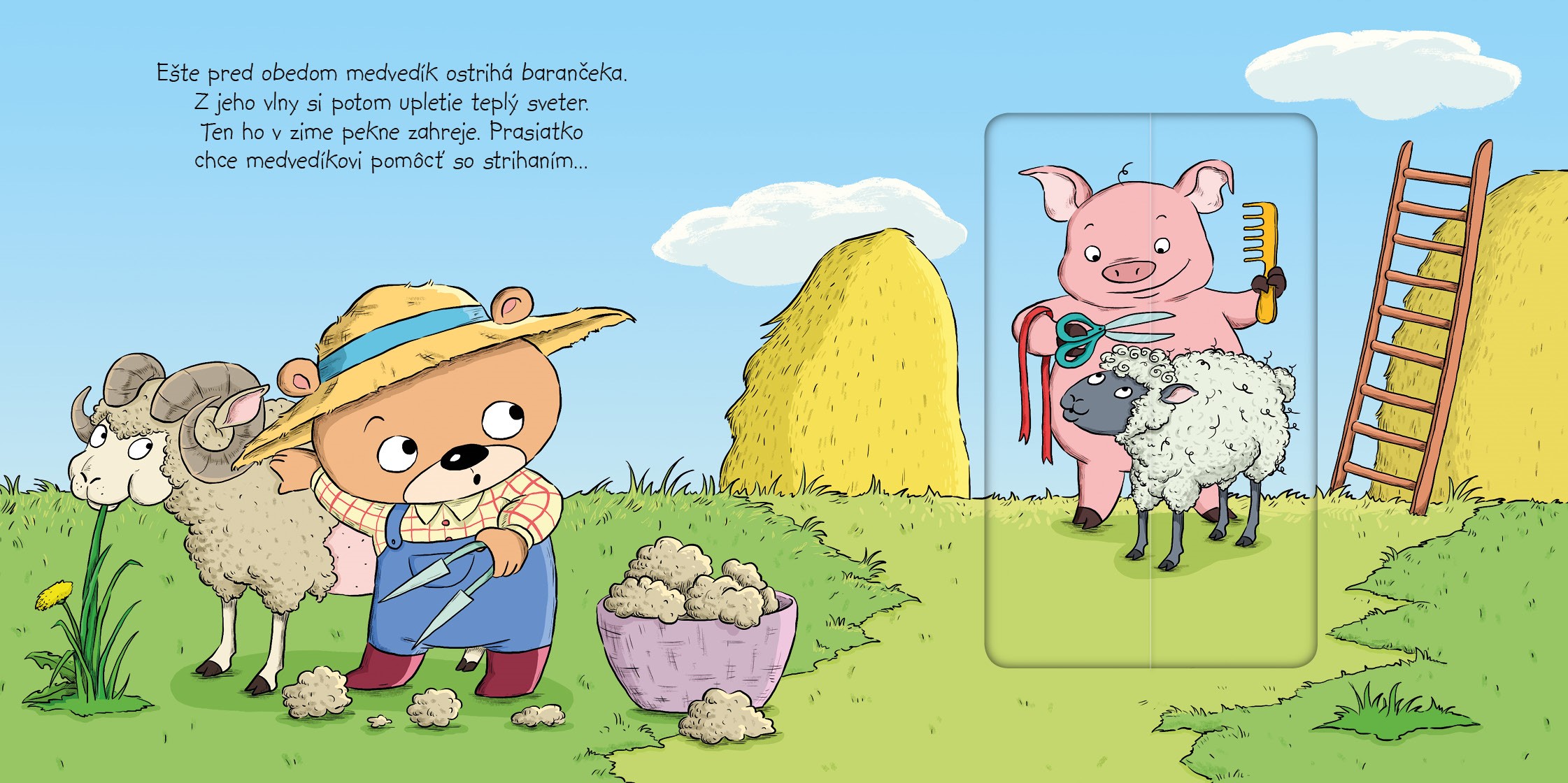 Petra Bartíková: Medvedík na farme