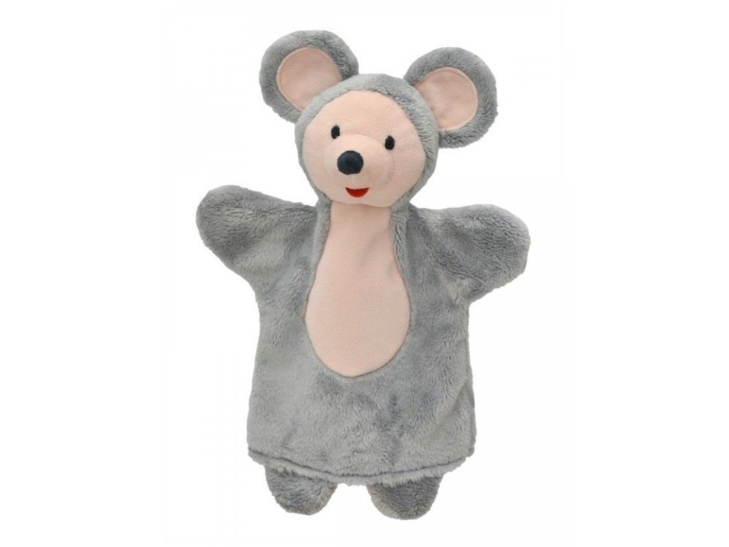 MU Baby Hand Puppet Mouse, 29cm
