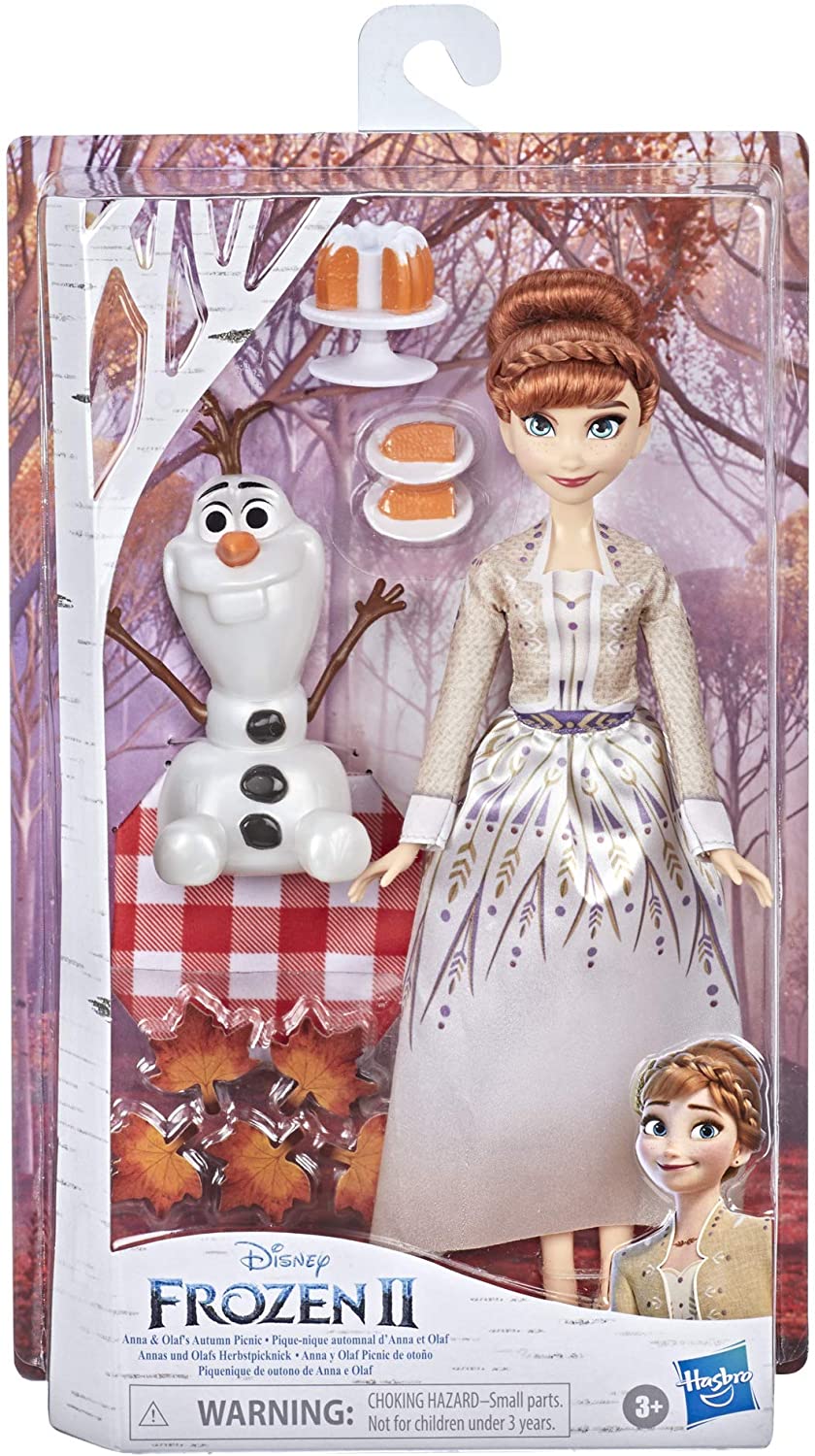 Hasbro Disney Frozen II Bábika Anna s Olafom, 29cm