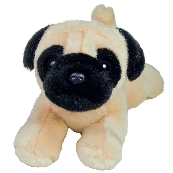 Teddy Hermann Plyšový psík mops, 12cm
