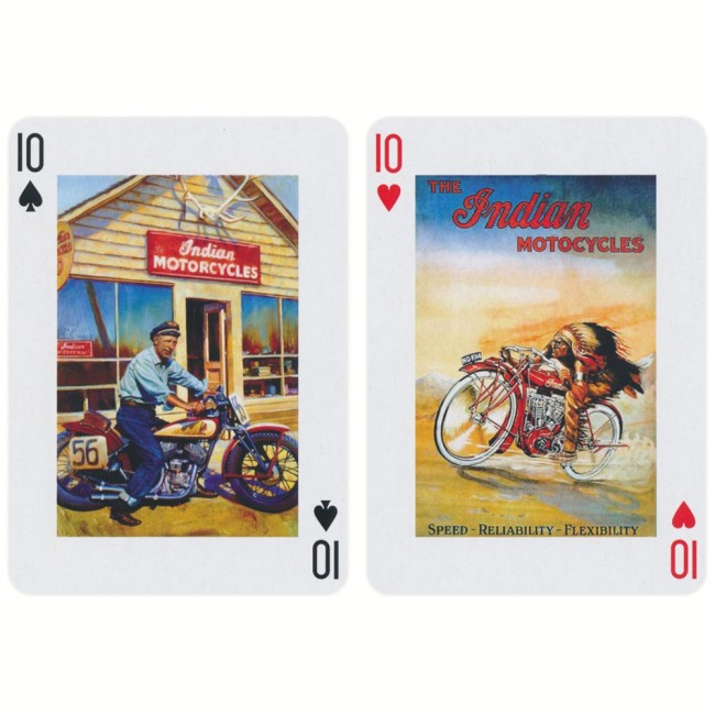 Piatnik Playing Cards Motorbike Art Single Deck
